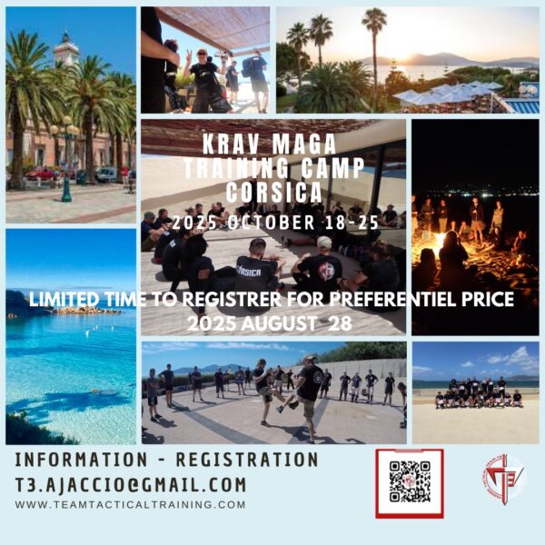 T3 KRAV MAGA TRAINING CAMP - C0RSICA 2025 - Team Tactical Training